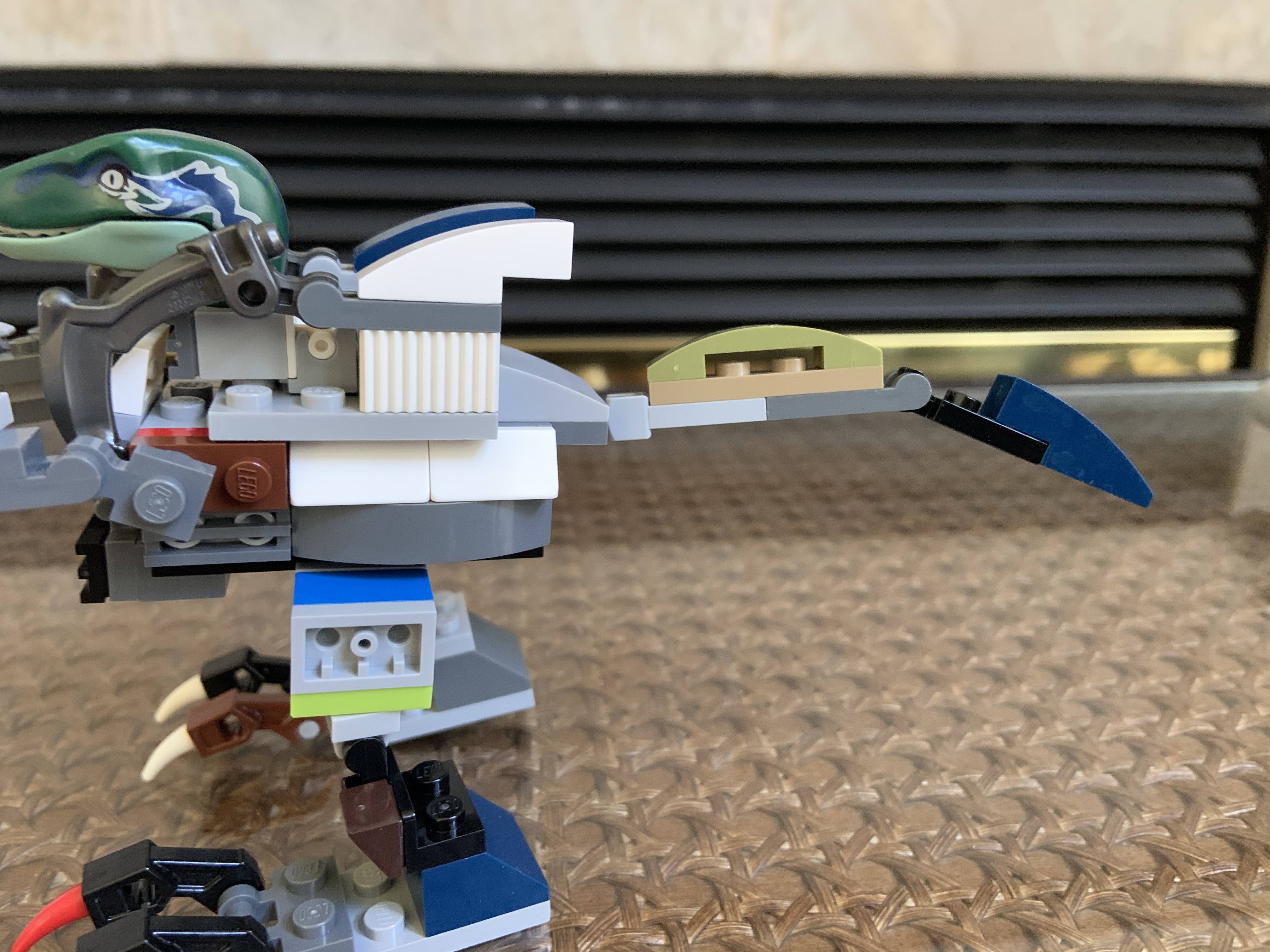 LEGO MOC Robot Velociraptor – Meditate on this, I will