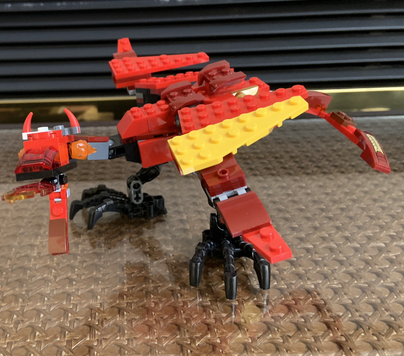 LEGO Fire Dragon MOC – Meditate on this, I will