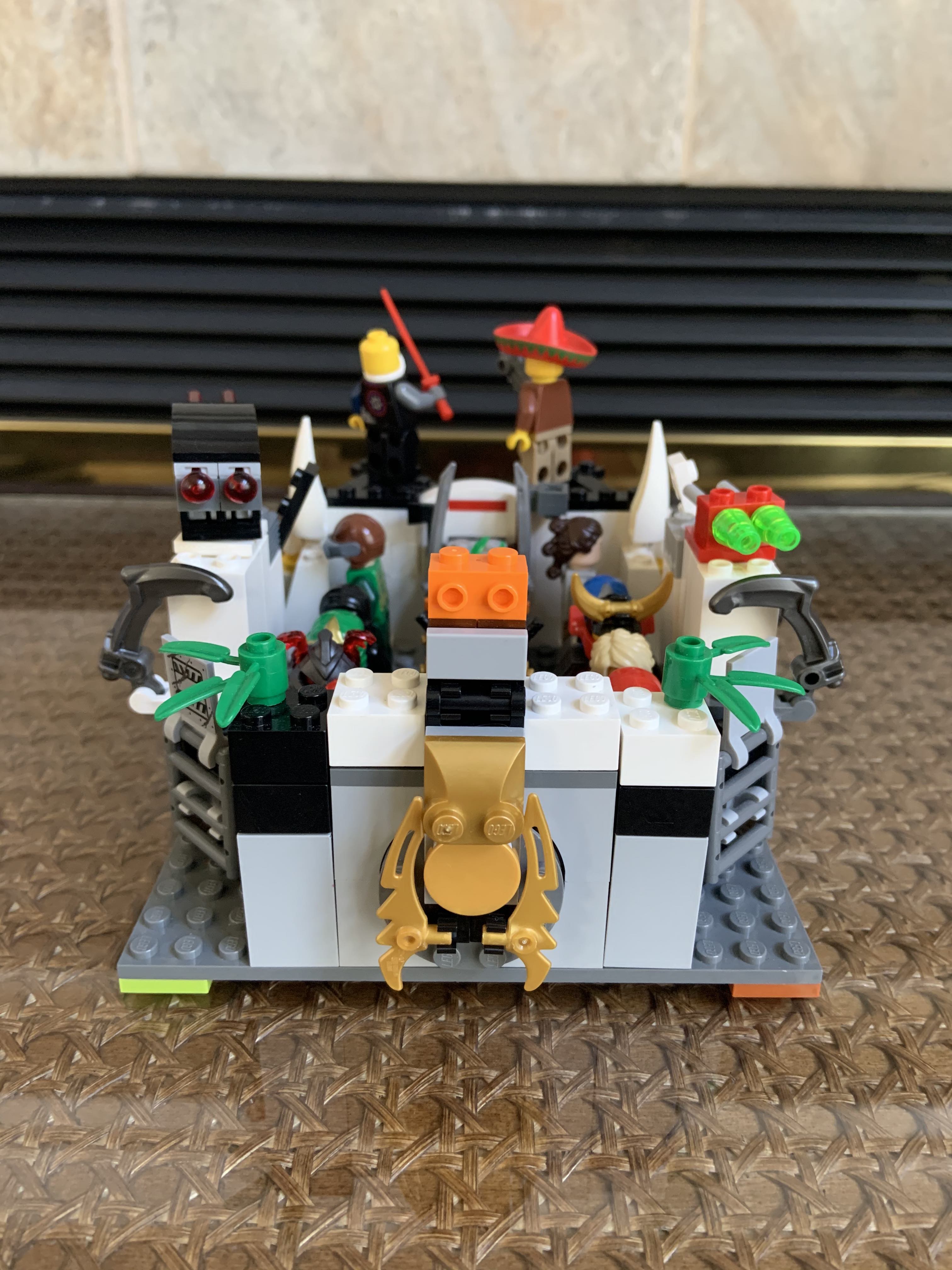 LEGO Ninjago “Defense at the Monastery” MOC – Meditate on this, I will